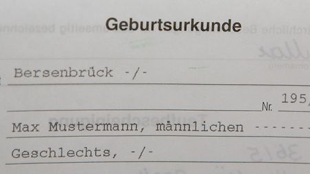Obtaining a birth certificate for a person born in Germany - Federal ...